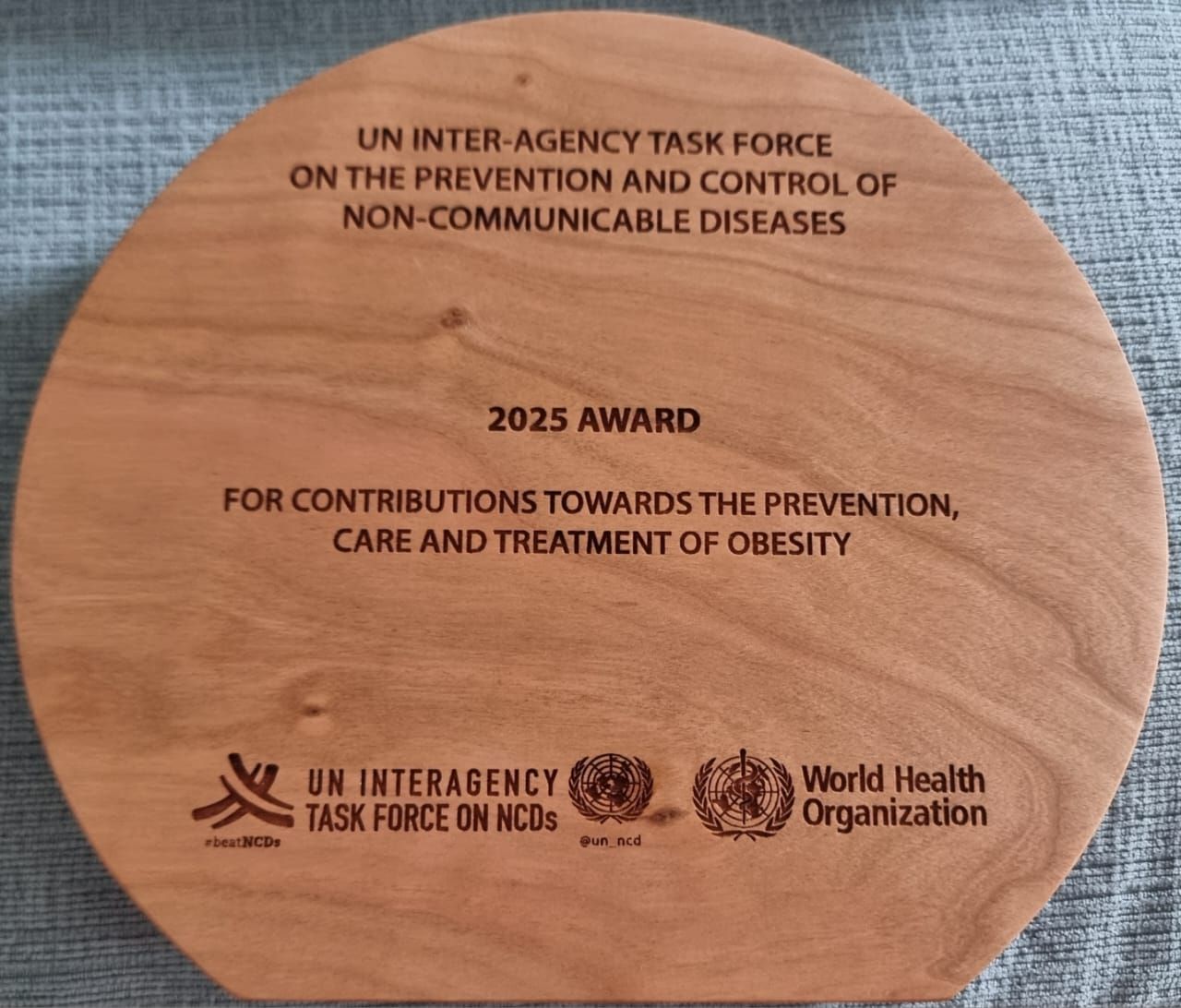 2025 UN Task Force Award – NCD alliance